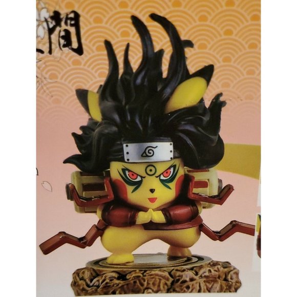 Toys | Anime Naruto Pikachu Senju Hashiruma Figure 11cm Cosver ...